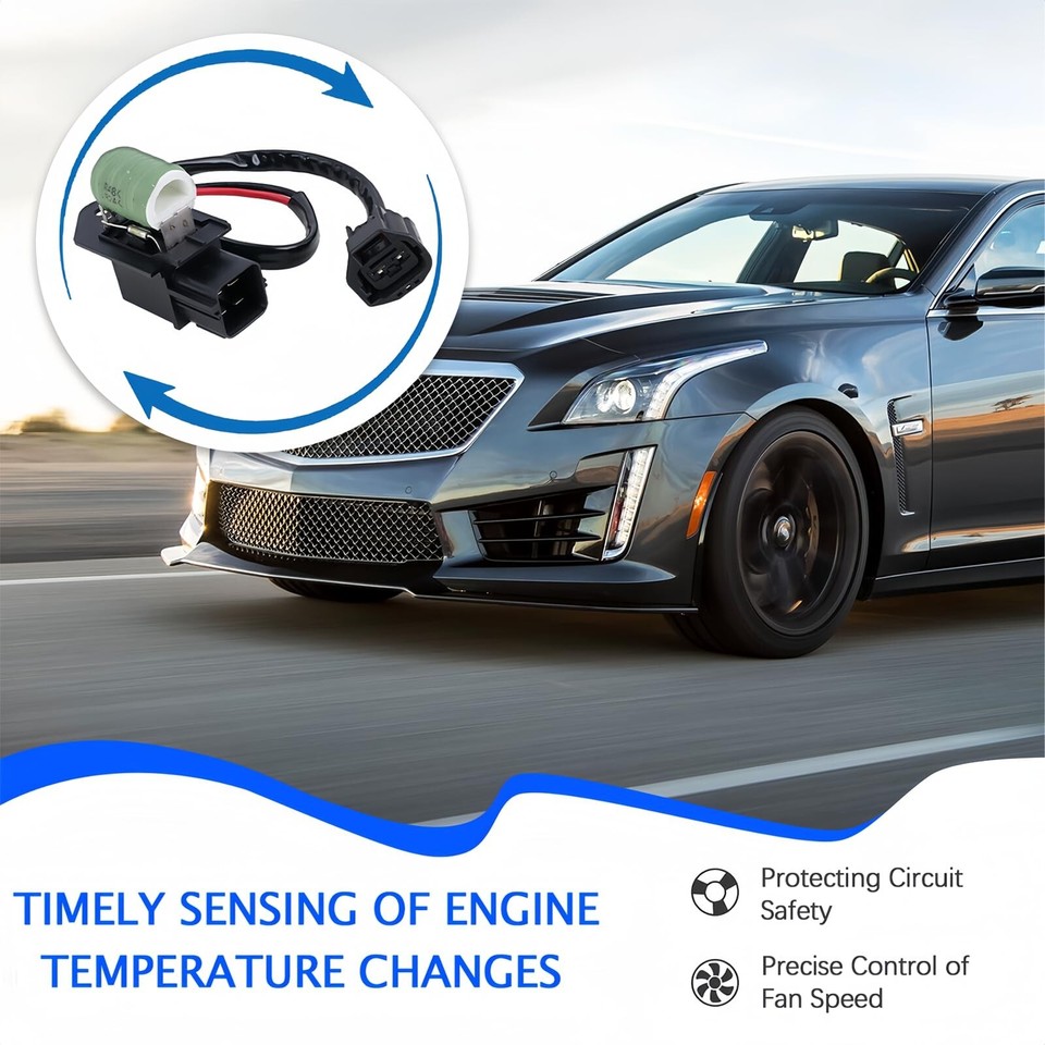 25881844 Engine Cooling Fan Resistor for Cadillac CTS/SRX/STS (2009 ...