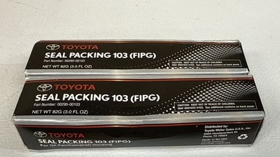 Lot Of 2 Genuine Toyota Seal Packing 103 (FIPG), 00295-00103, 3oz, | eBay