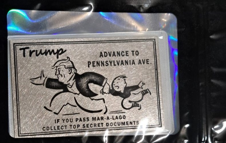 Sealed 1 Oz Pure Silver Donald Trump Advance to Pennsylvania Ave ...