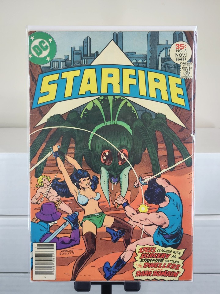 Dc Comics Vintage Lot Of 5 ( Batman, Starfire, New Gods, All-Star ...