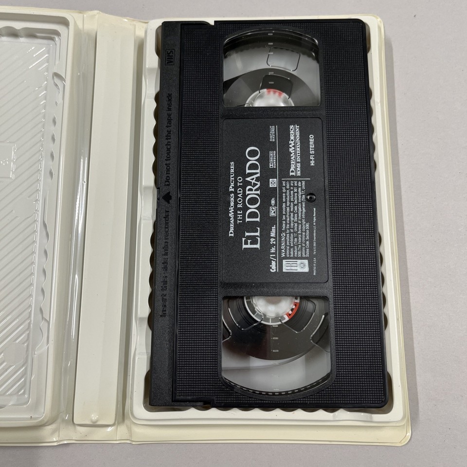 The Road to El Dorado (VHS, 2000, Clam Shell) 667068366938| eBay