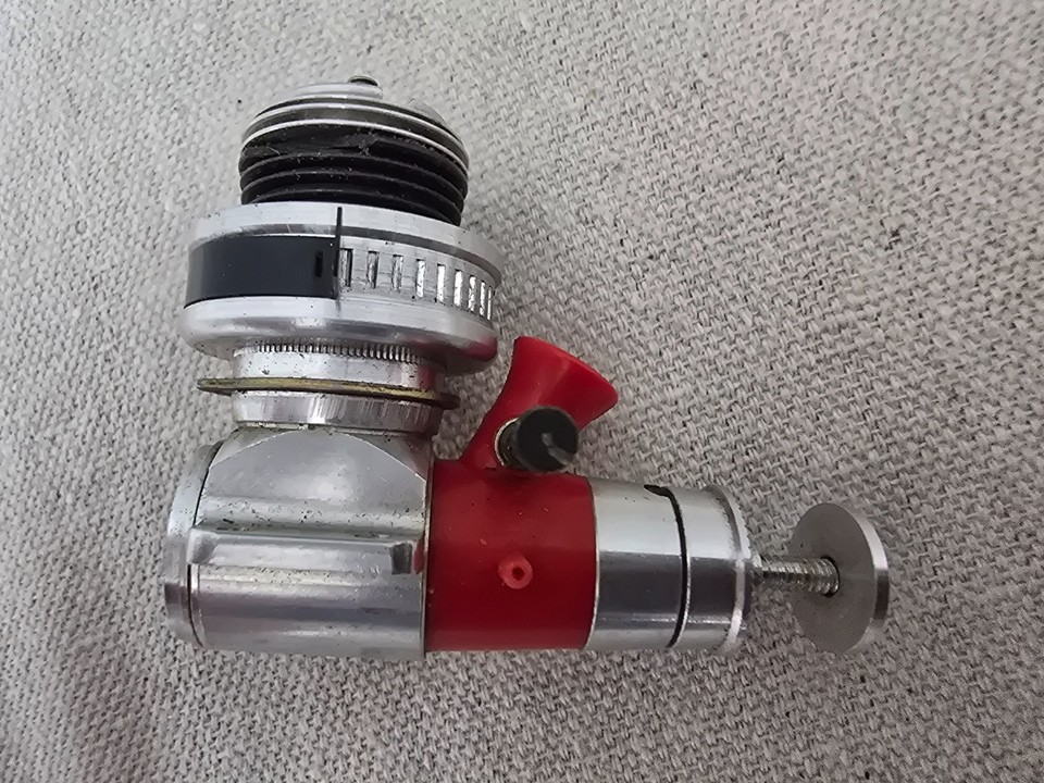 Cox Thimble Drone Medallion .09 Nitro Model Airplane/Car Engine w/RC ...