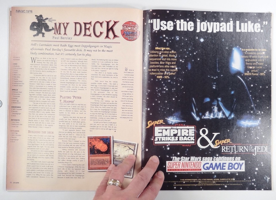 1997 May ARCANE UK All Genre TTRPG zine ALIEN ATTACK RPG Wuxia gaming M ...