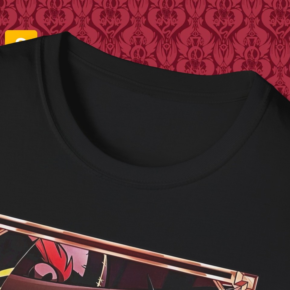 Hazbin Hotel Zestial Overlord Demon Helluva Boss Unisex Softstyle T ...