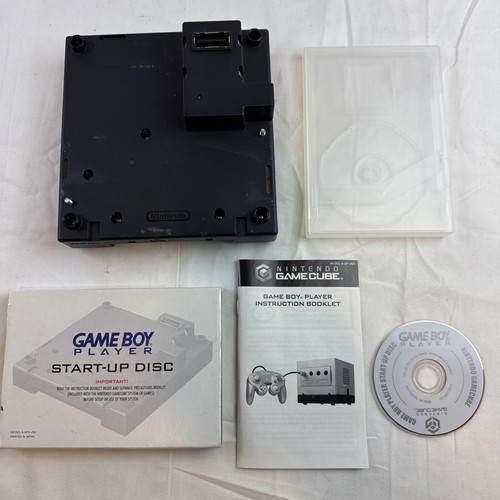 Minty Disc! Nintendo Gamecube Gameboy Player Adapter With Sleeve And ...