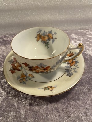 Epiag Royal - Silver Maple Tea Cup & Saucer. Czech. | eBay