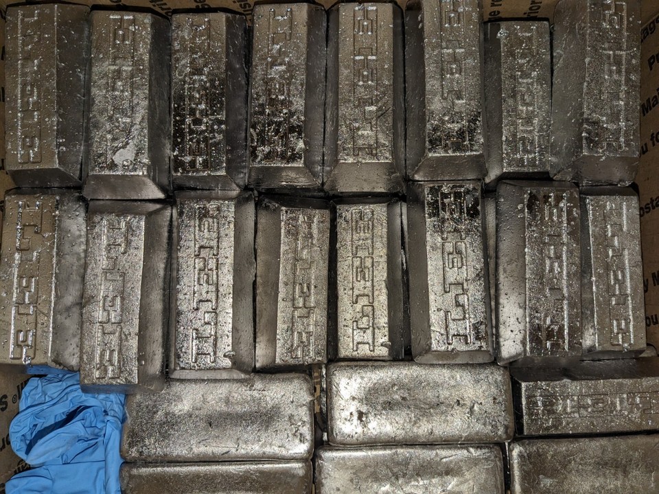 10 lbs pounds of Clean Soft Lead 1lbs ingots | eBay