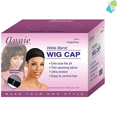 Bulk Pack of 144 Wide Band Black Wig Caps – Ideal for Stylists ...