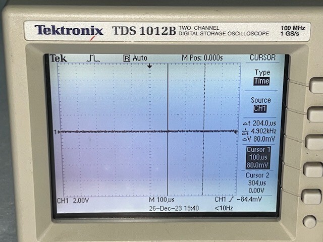 Tektronix TDS1012B Digital Oscilloscope Powers on for sale online | eBay