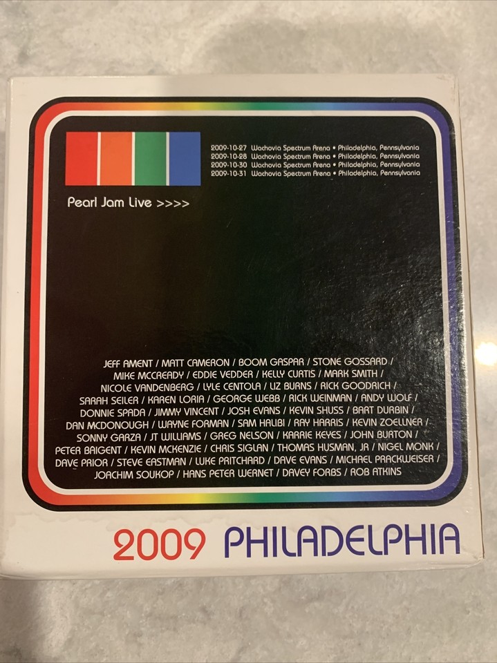 Pearl Jam Spectrum 2009, Complete 9-CD Set w/ Cards, Excellent ...