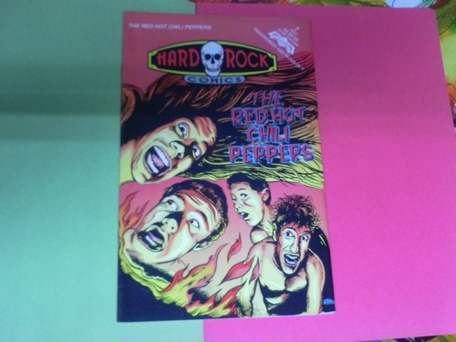 HARD ROCK RED HOT CHIL PEPPERS # 7 TOTAL 10 ISSUES REVOLUTIONARY COMICS ...