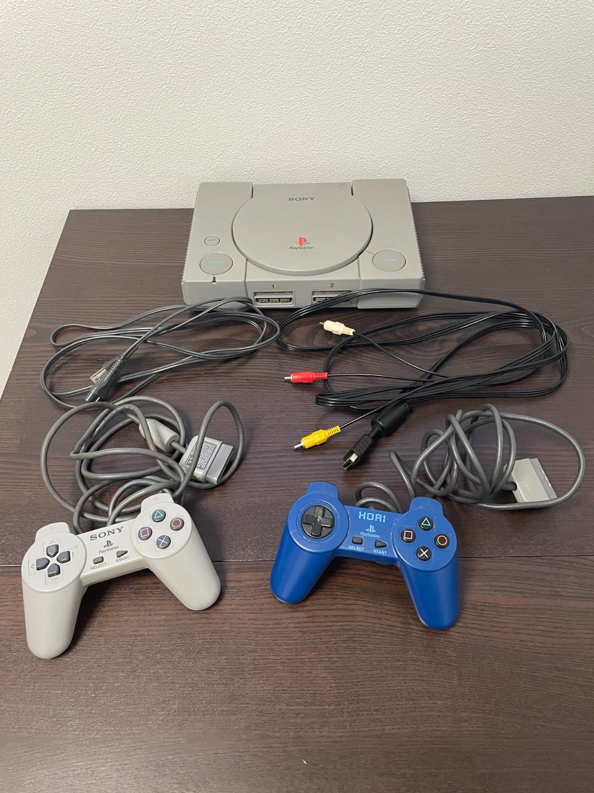 Sony PlayStation 1 PS1 Console Set w/ Extra Controller & Memory Card ...