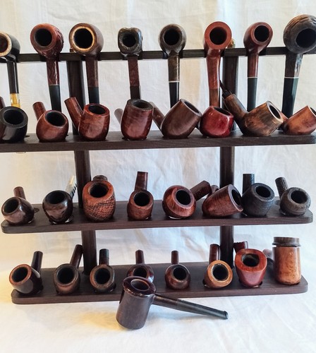Job Lot Estate Collection of Briar Smoking Pipes & Bowls for Parts ...