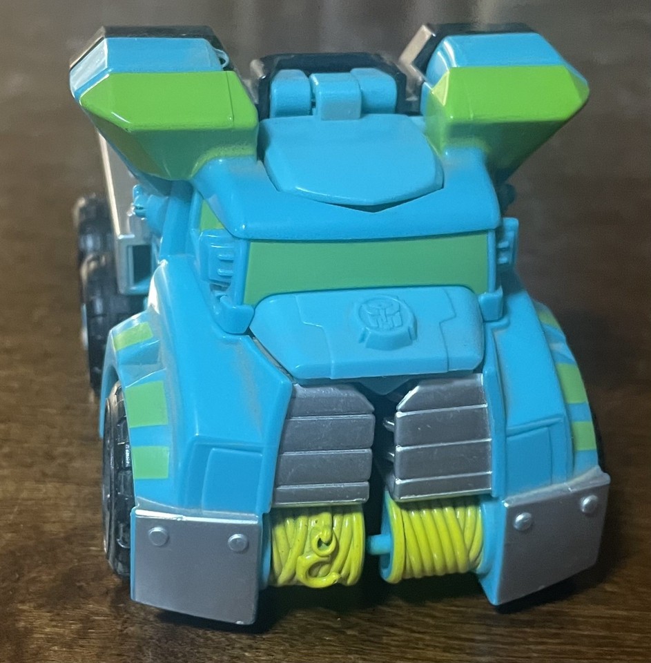 Set of 2 Transformers Rescue Bots Academy Hoist Flatbed Tow Truck Bot ...