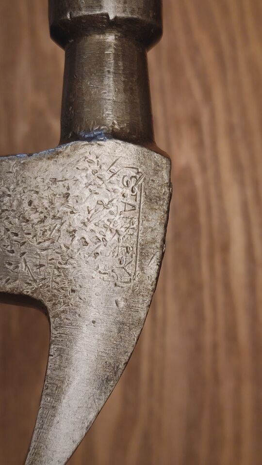 Vintage Stanley Bell Face Straight Claw Hammer - Old Tool | eBay