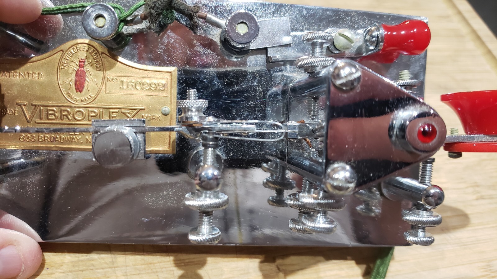 VTG Vibroplex lightning bug deluxe #160292 radio key morse code semi-Automatic | eBay