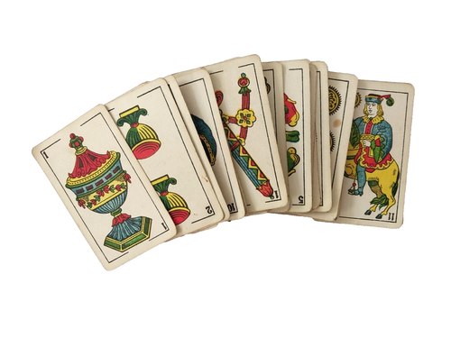 Vintage 60s Argentina Truco Complete Playing Card Deck Rare Cinzano ...