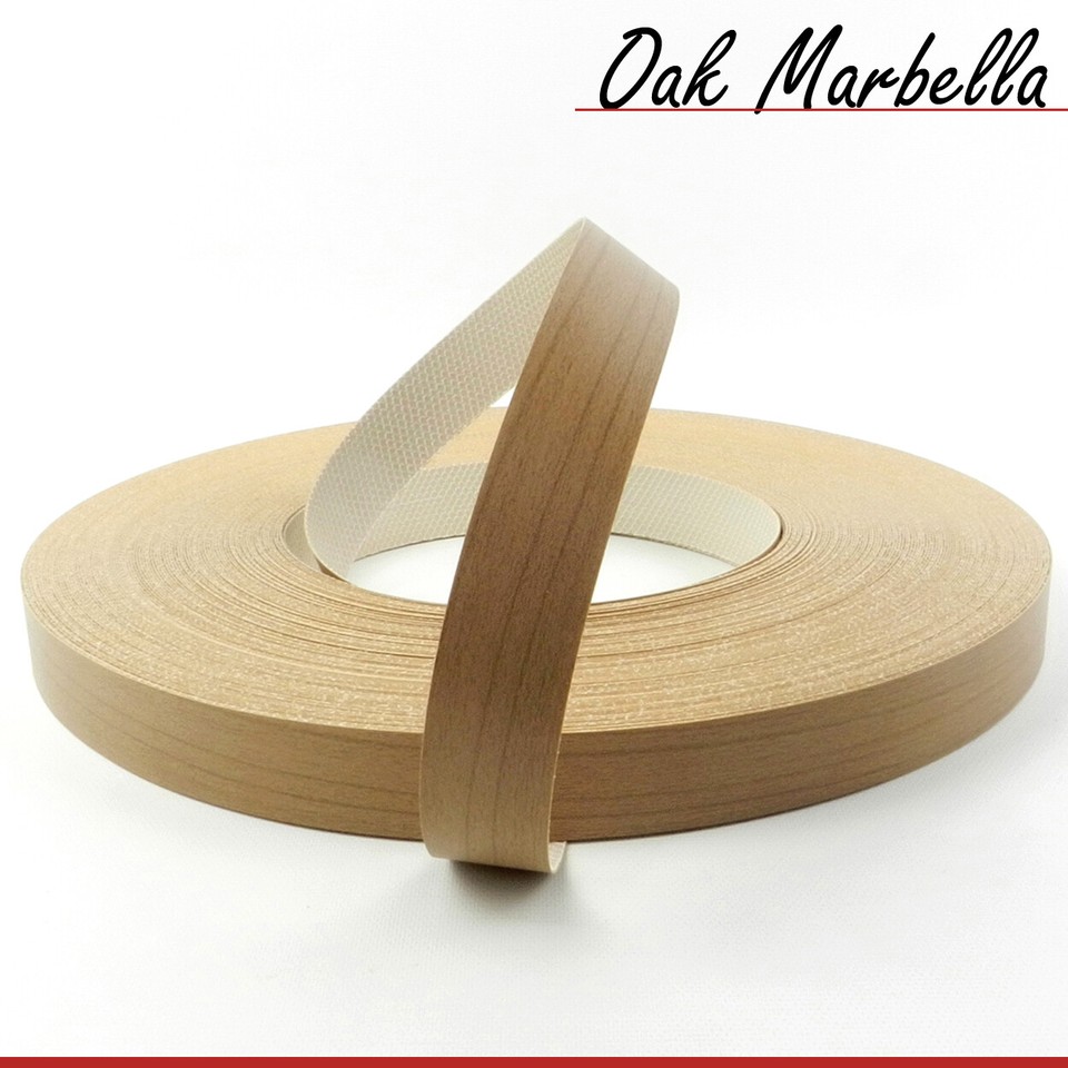 Furniture Edging Tape Iron On Pre Glued Melamine Strips Veneer Real ...