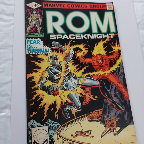 ROM Spaceknight #4 (Marvel, 1980) Sal Buscema BILL MANTLO Art VINTAGE ...