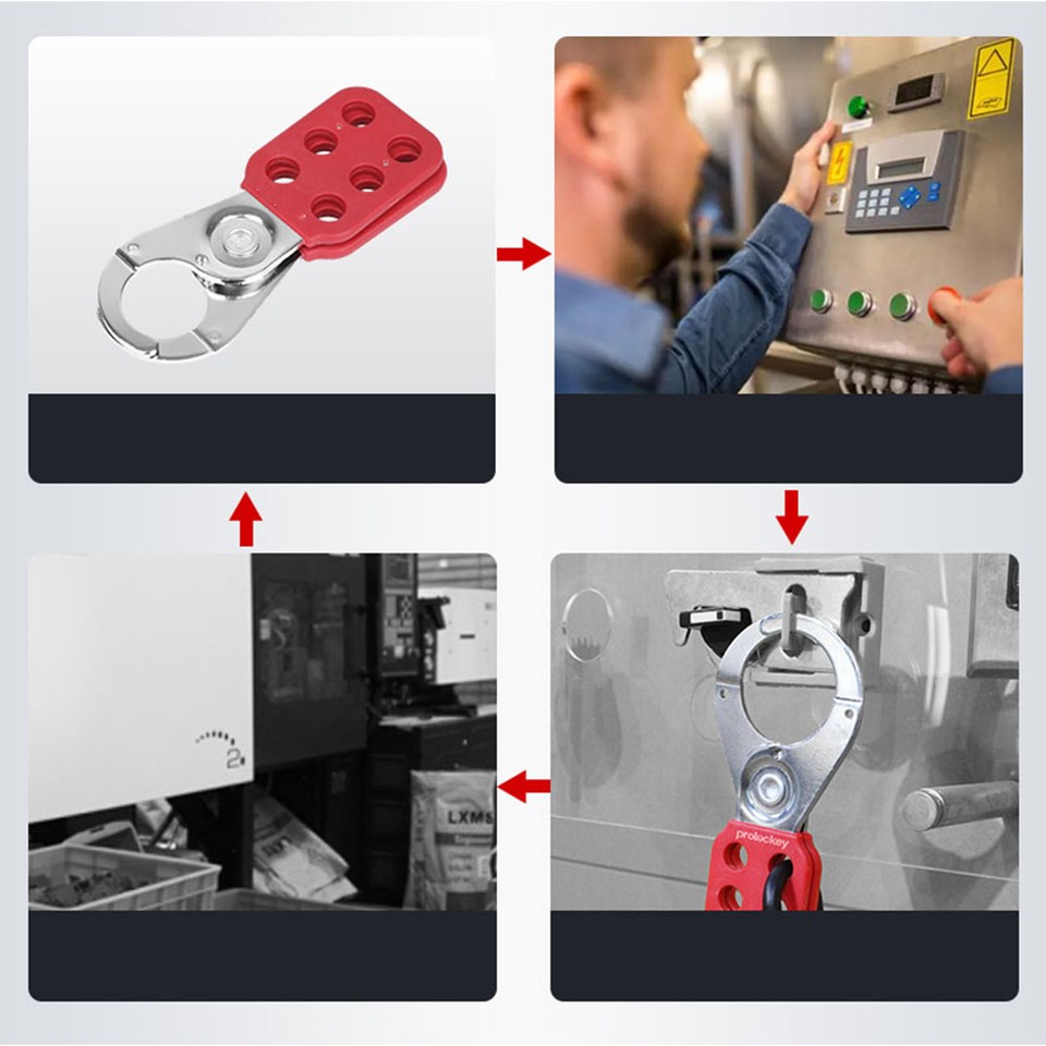 47 PCS Lockout Tagout Locks Tags Set Lockout Locks Out Tag Out Kit US ...