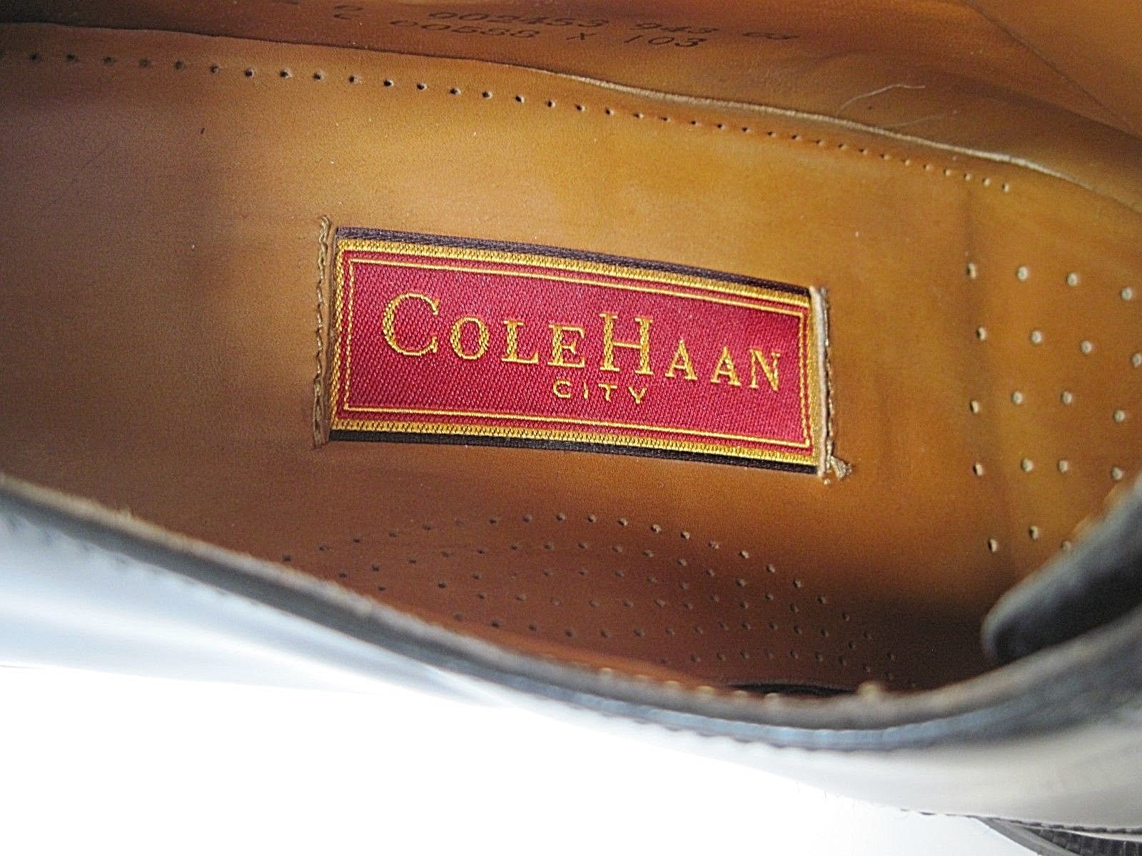 Cole Haan City Black Leather Split Toe Oxfords Size 9.5 D US | eBay