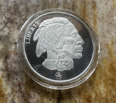 Buffalo Round 1 oz Republic Metal(RMC) 999 Fine Silver . Collectors ...