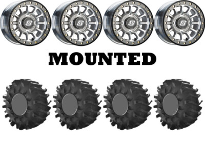 Kit 4 Interco Aqua Torque 28x10-14 on Sedona Sano Beadlock Machined ...