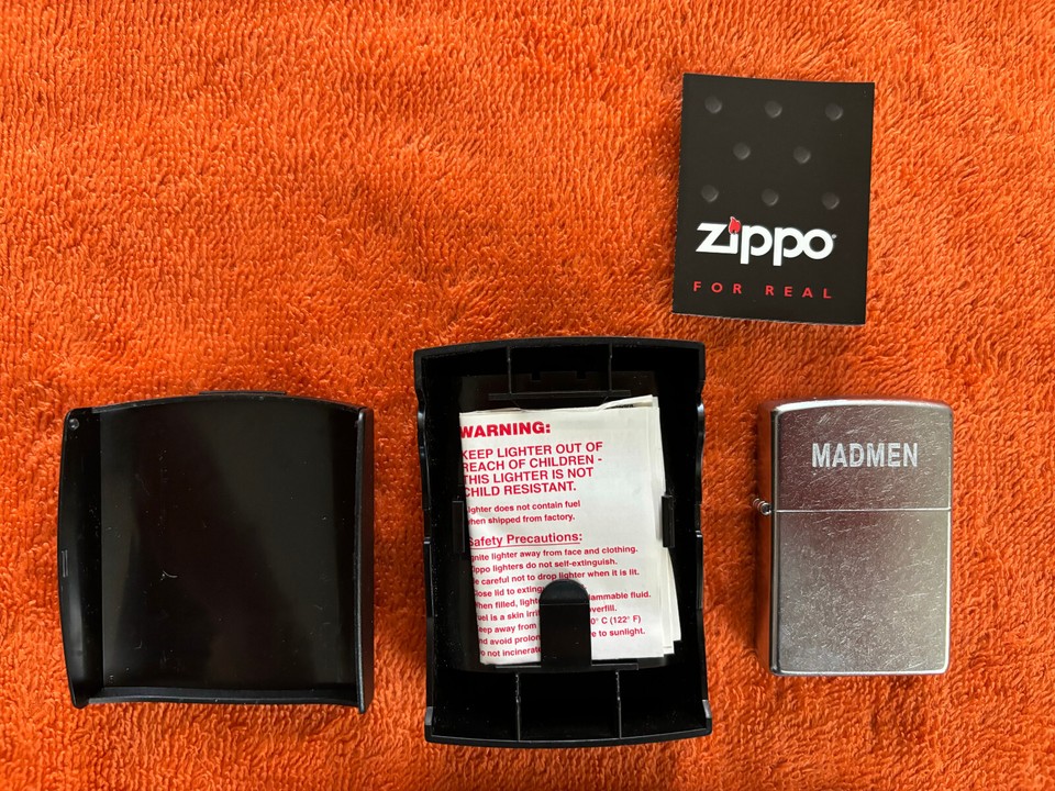 MAD MEN PROMO Zippo Lighter AMC Don Draper Jon Hamm | eBay