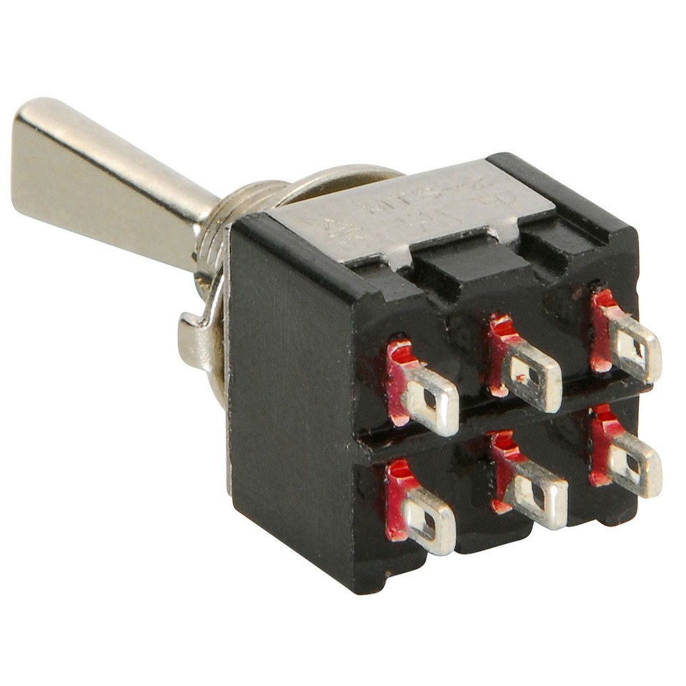 DPDT Mini Paddle Switch Center Off 844632075438| eBay
