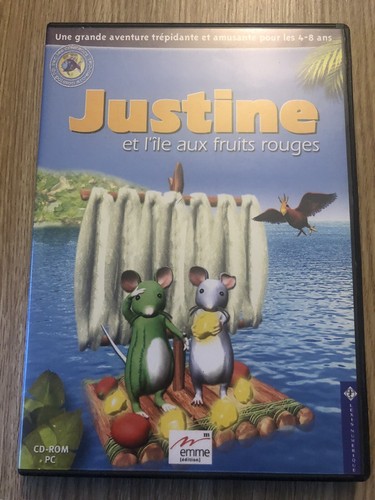 JUSTINE ET L’ÎLE AUX FRUITS ROUGES JEU AVENTURE ENFANT 4- 8 ANS PC ...