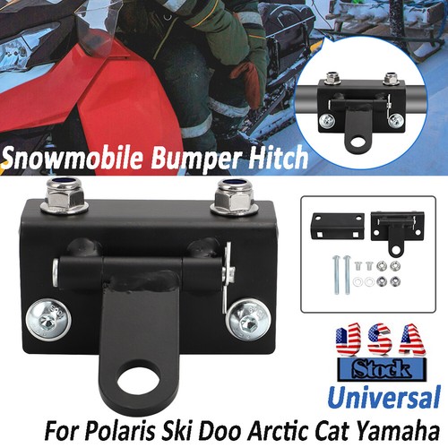 Universal Adjustable Snowmobile Bumper Hitch For Polaris Ski Doo REV ...