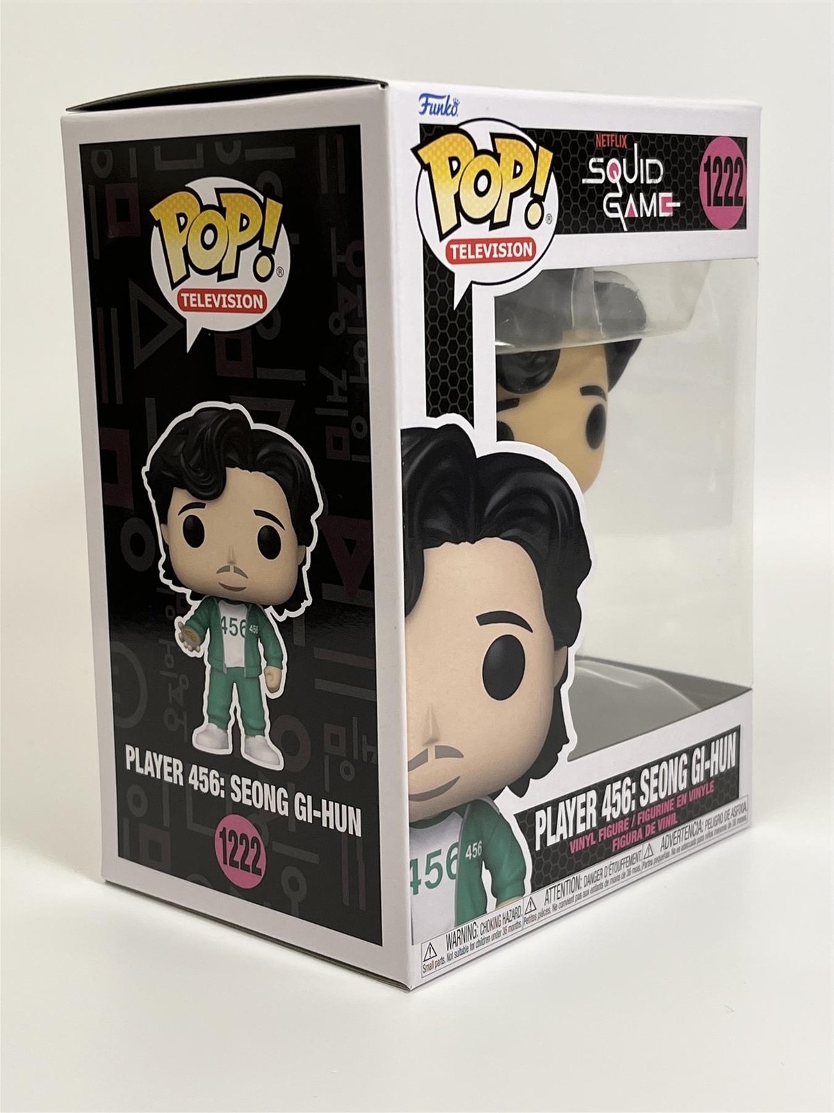 Squid Game Player 456 Seong Gi Hun Funko Pop 1222 | eBay