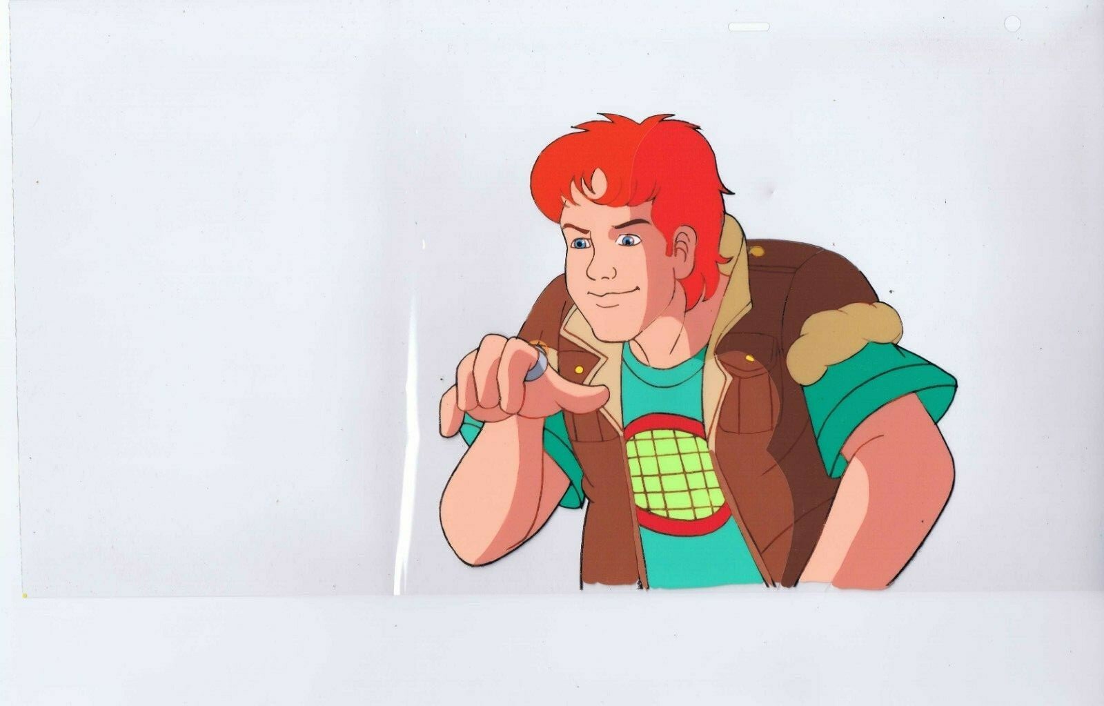Captain Planet Wheeler Original Art Painted Animation Production Cel C8 ...