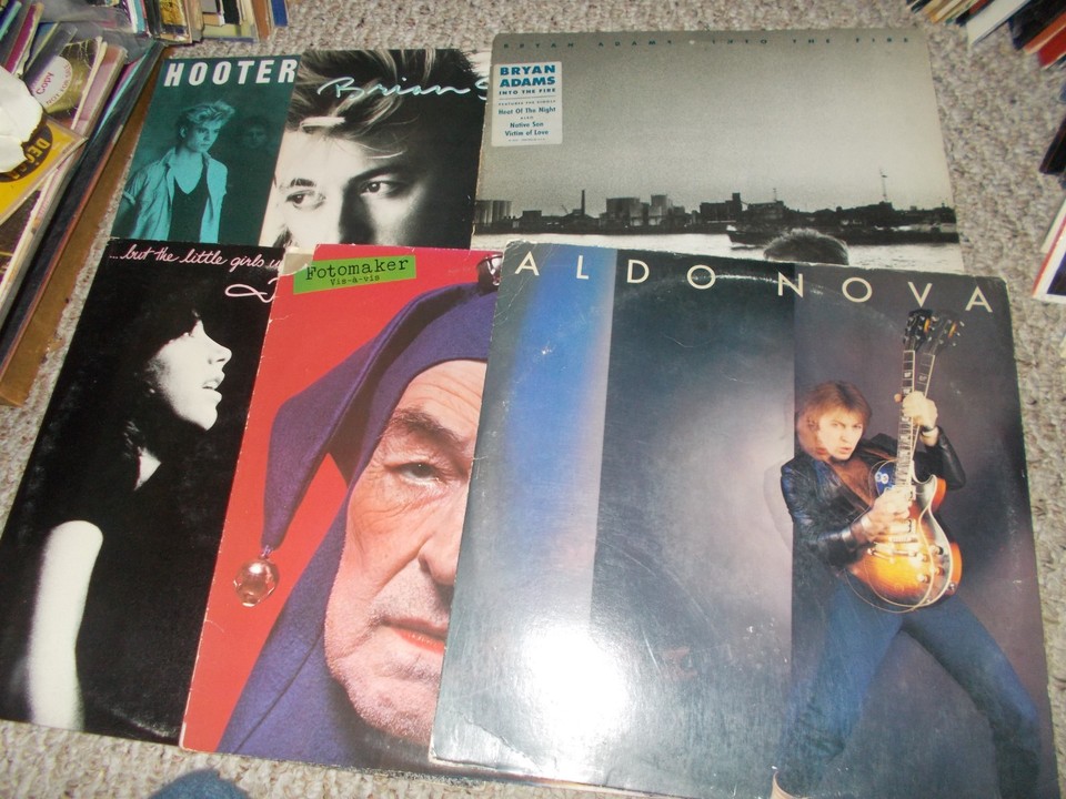 LOT OF 20 ORG ROCK POP LPS DWIGHT TWILLEY, PAT BENATAR, GREG KHIN ...