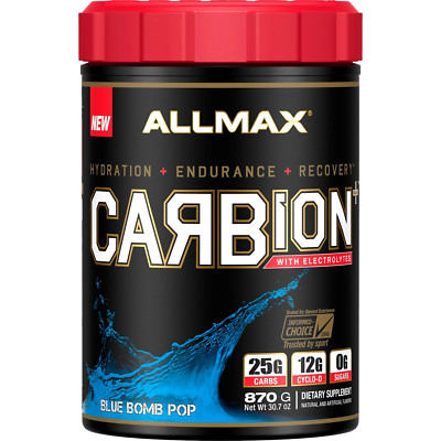 ALLMAX Nutrition, CARBion+ with Electrolytes + Hydration, Gluten-Free ...