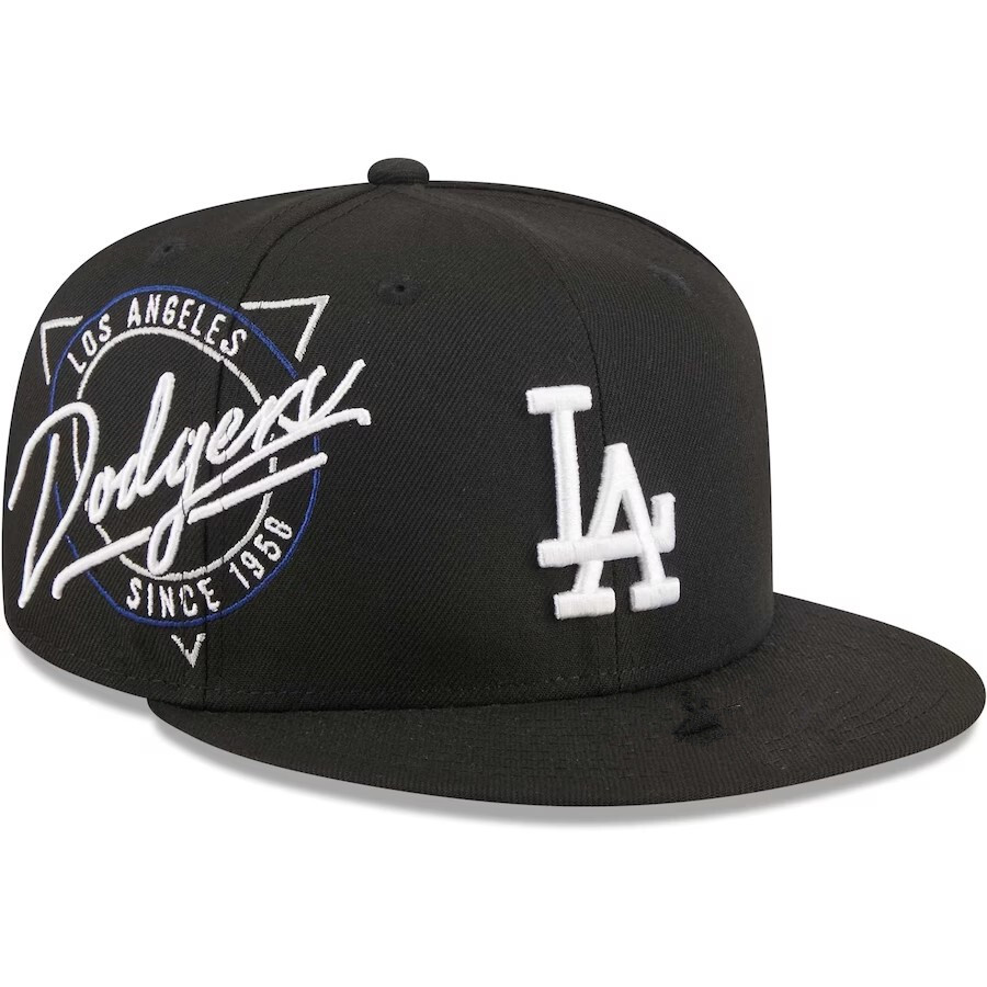 Los Angeles Dodgers Since 1958/ Gold Letters/ State logo Snapback Hat ...