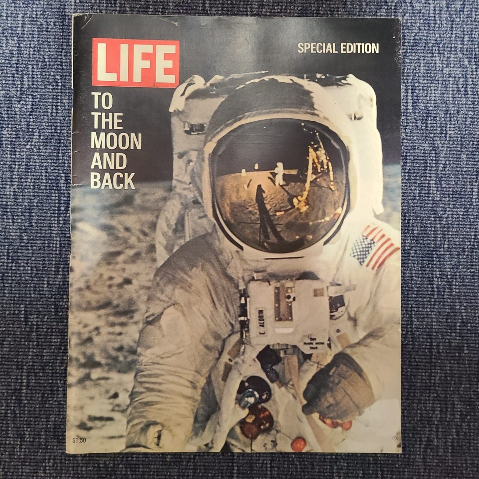 Vintage 1960s Space Magazine Lot (6 Issues) – Life & Look – Apollo ...