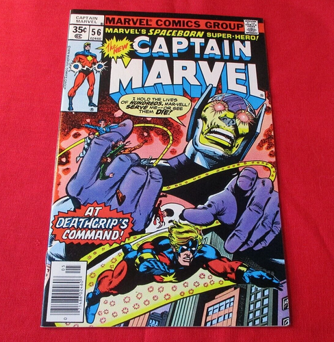 CAPTAIN MARVEL #56 UNREAD/STORE STOCK Marvel BRONZE AGE | eBay