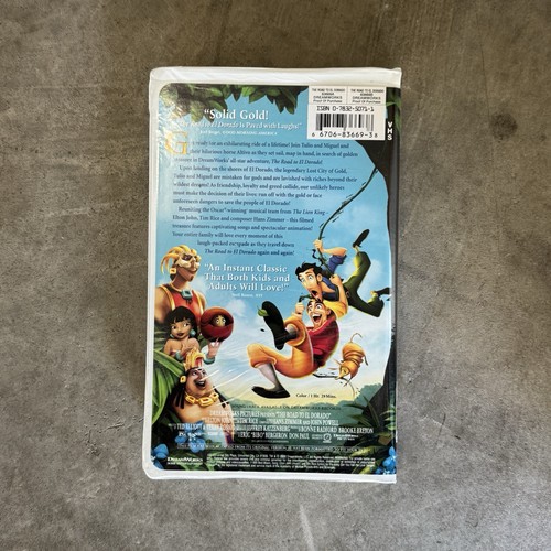 The Road to El Dorado Previously Viewed (VHS, 2000, Clam Shell) Tested ...