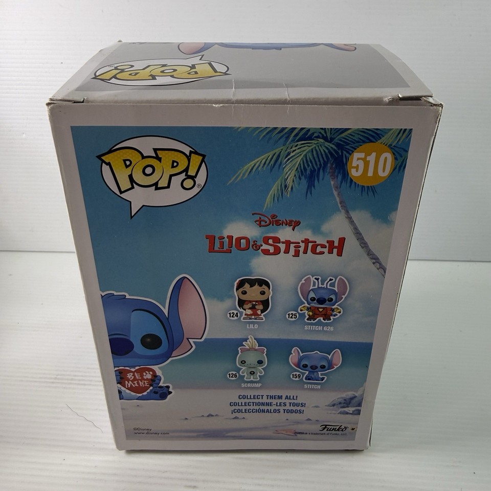 Pop Vinyl | Stitch Valentine Lilo & Stitch #510 | Disney | eBay