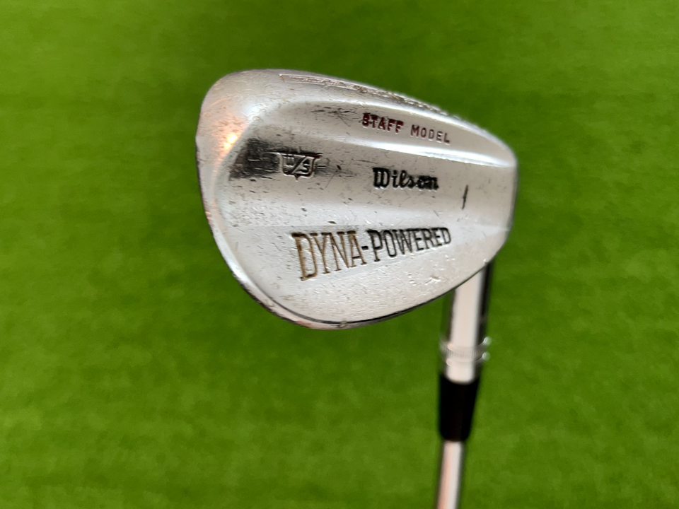RARE Wilson Staff Model 1960-61 DYNA-POWERED TRIPLE DUTY WEDGE Black ...
