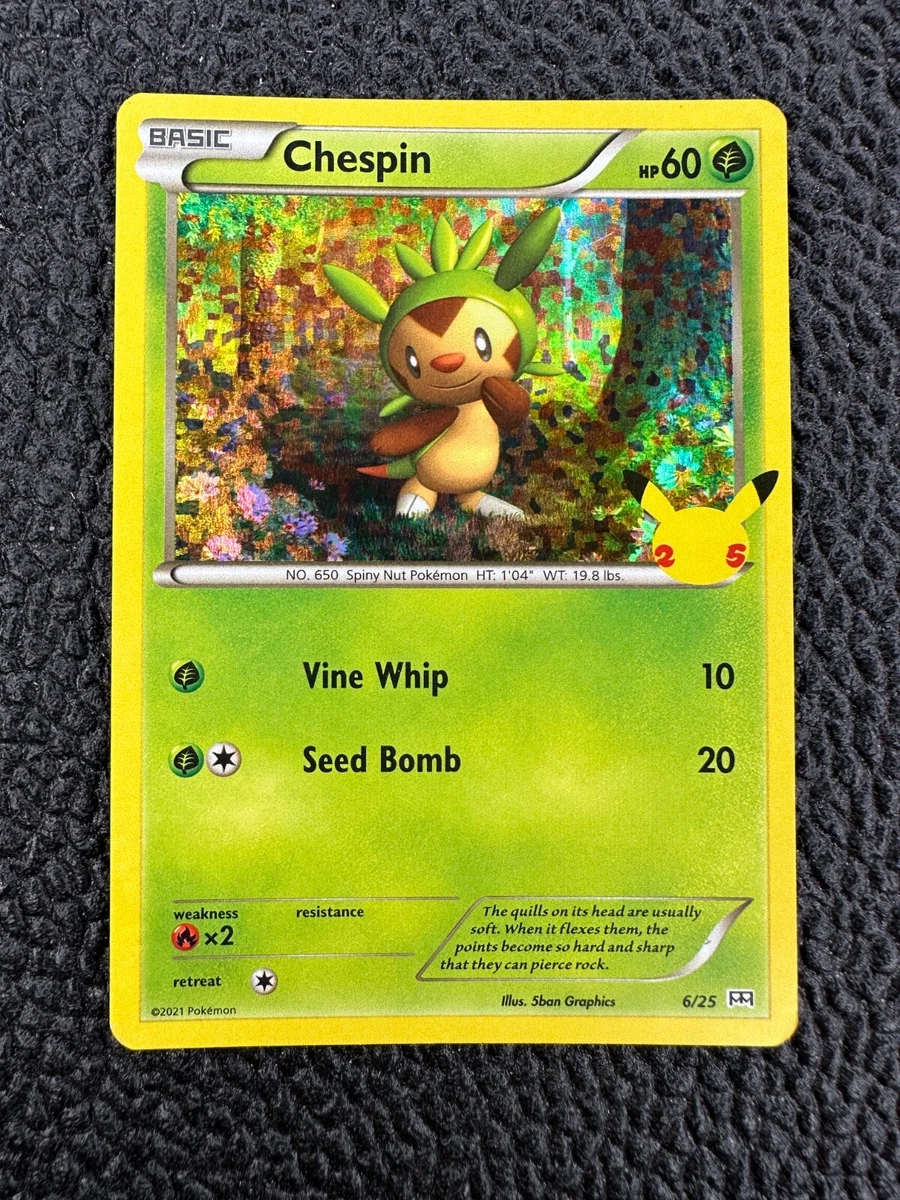 Chespin Card