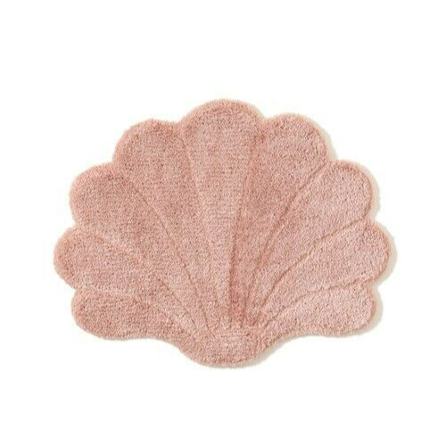 Francfranc Shell Picto Mat Light Pink Microfiber Rug Carpet Interior ...