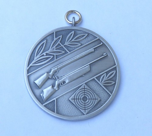 Medaille Anhänger Taler für Schützenkette Gravur kostenlos Kranz versch ...