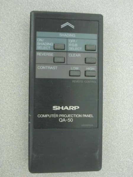 Vintage Sharp Qa-50 LCD Projector Panel for Computer. With Case and ...