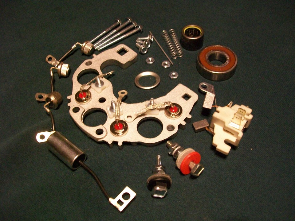 Delco 10DN alternator Rebuild kit 63 to 72 Chevy Chevelle Camaro truck ...