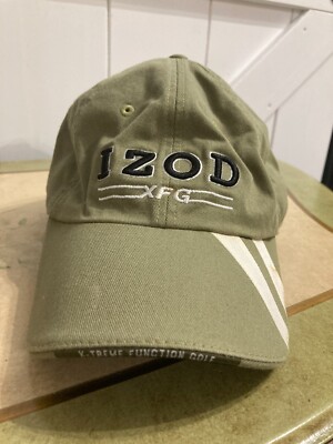 IZOD X-TREME FUNCTION GOLF GREEN ONE SIZE FITS ALL ADJ HAT/ BASEBALL ...
