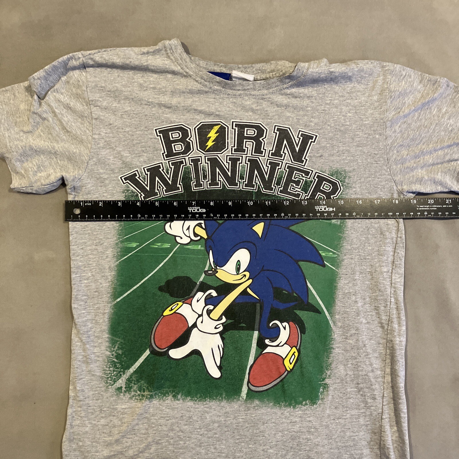 Vintage- SONIC TAG- Sonic the Hedgehog- BORN WINNER -… - Gem