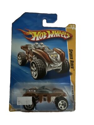 2010 Hot Wheels #12 New Models 12/44 SPIDER RIDER Brown Variant w ...