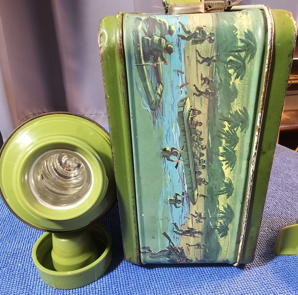 Rare Gomer Pyle USMC TV Series Lunch Box WITH THERMOS See Description ...